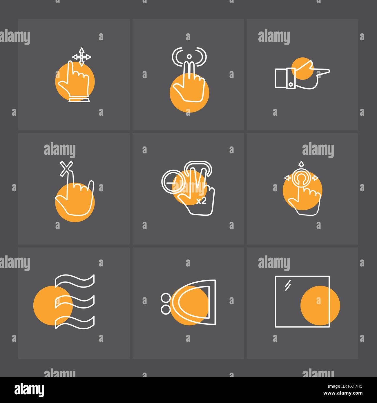 hands , pointer , arrows , directions , signs , ui , user interface ...