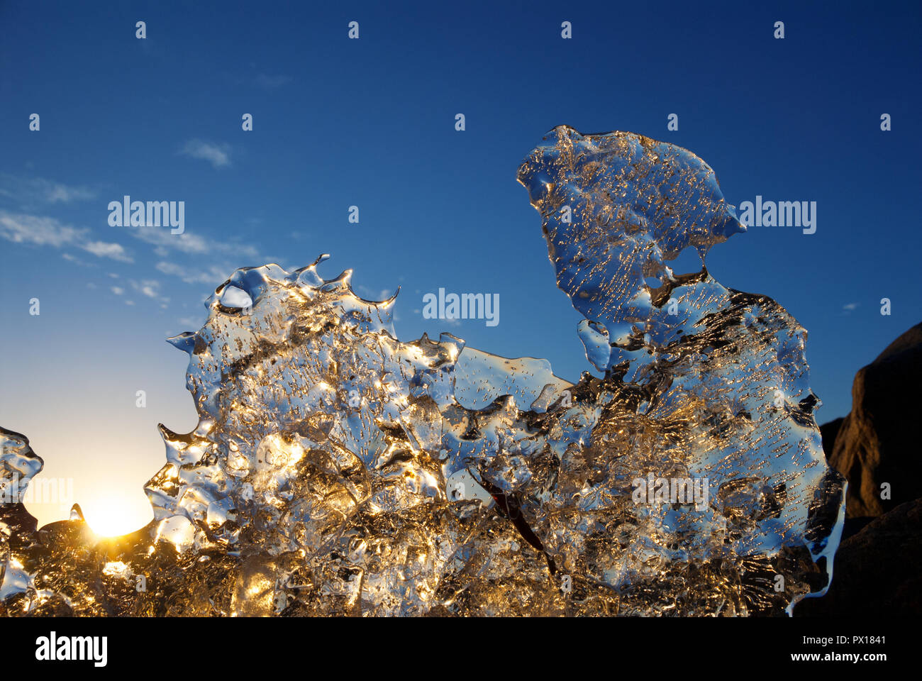 Selective focus melting transparent hi-res stock photography and images ...
