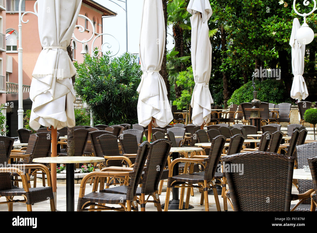 Opatija Croatia Cafe Stock Photos & Opatija Croatia Cafe Stock Images ...