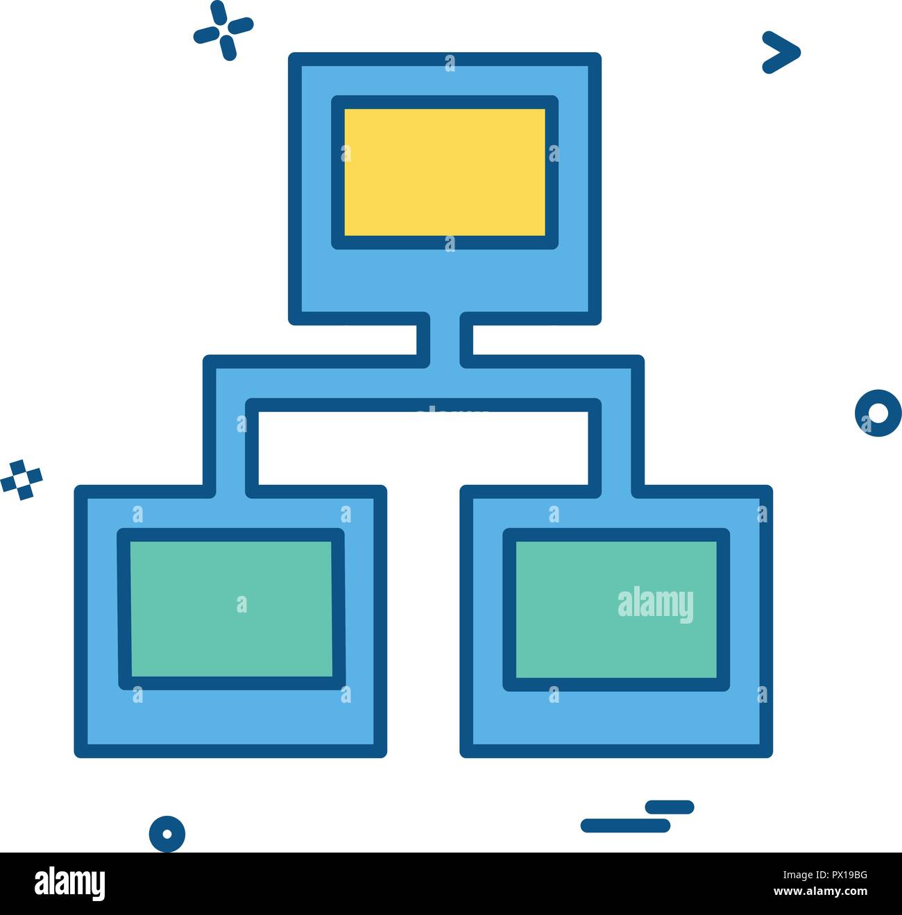 Network icon design vector Stock Vector Image & Art - Alamy