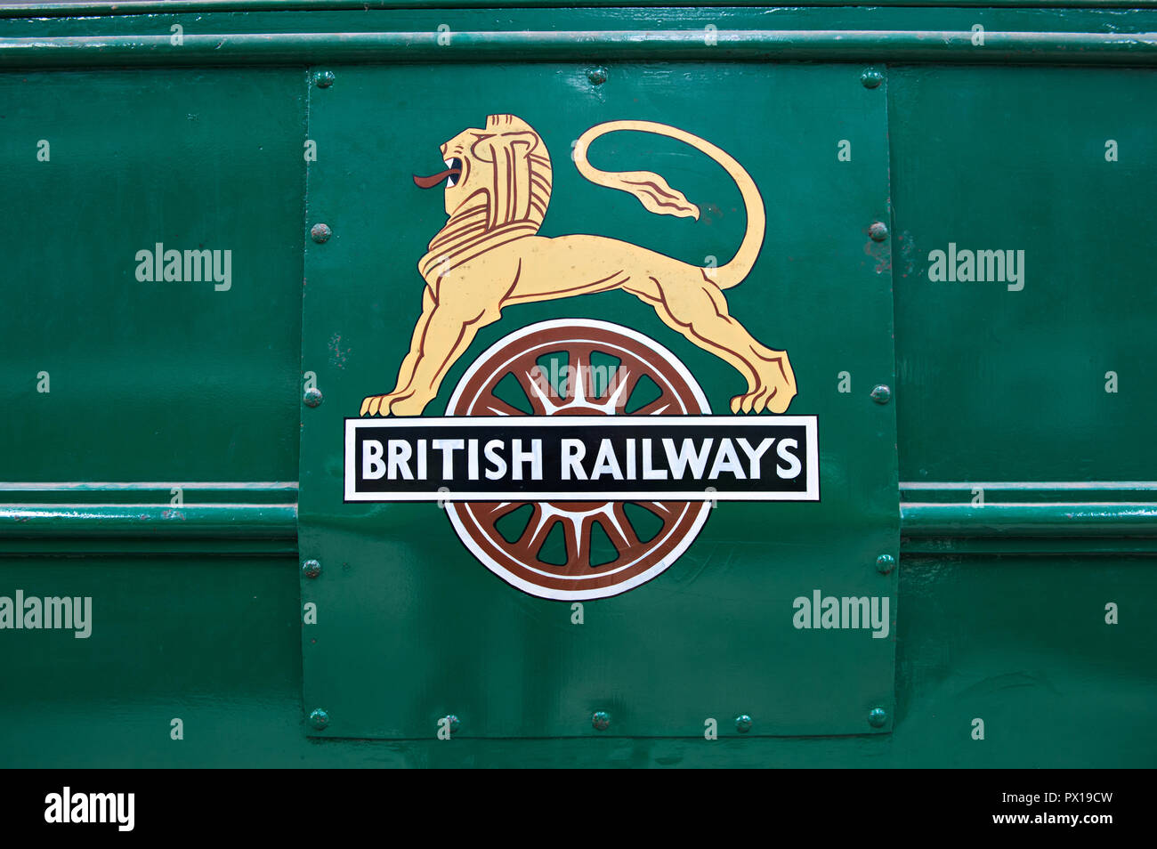 Old british railways logo hi-res stock photography and images - Alamy