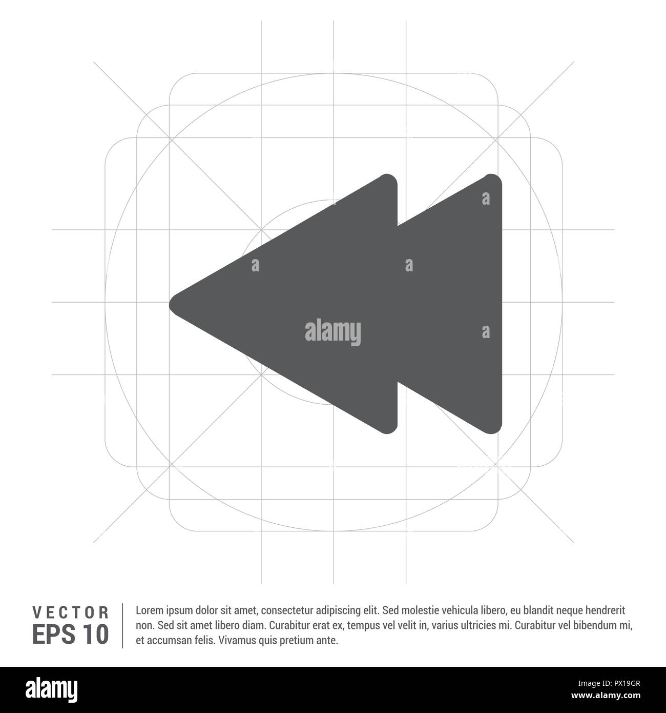 Back arrow icon Stock Vector Image & Art - Alamy