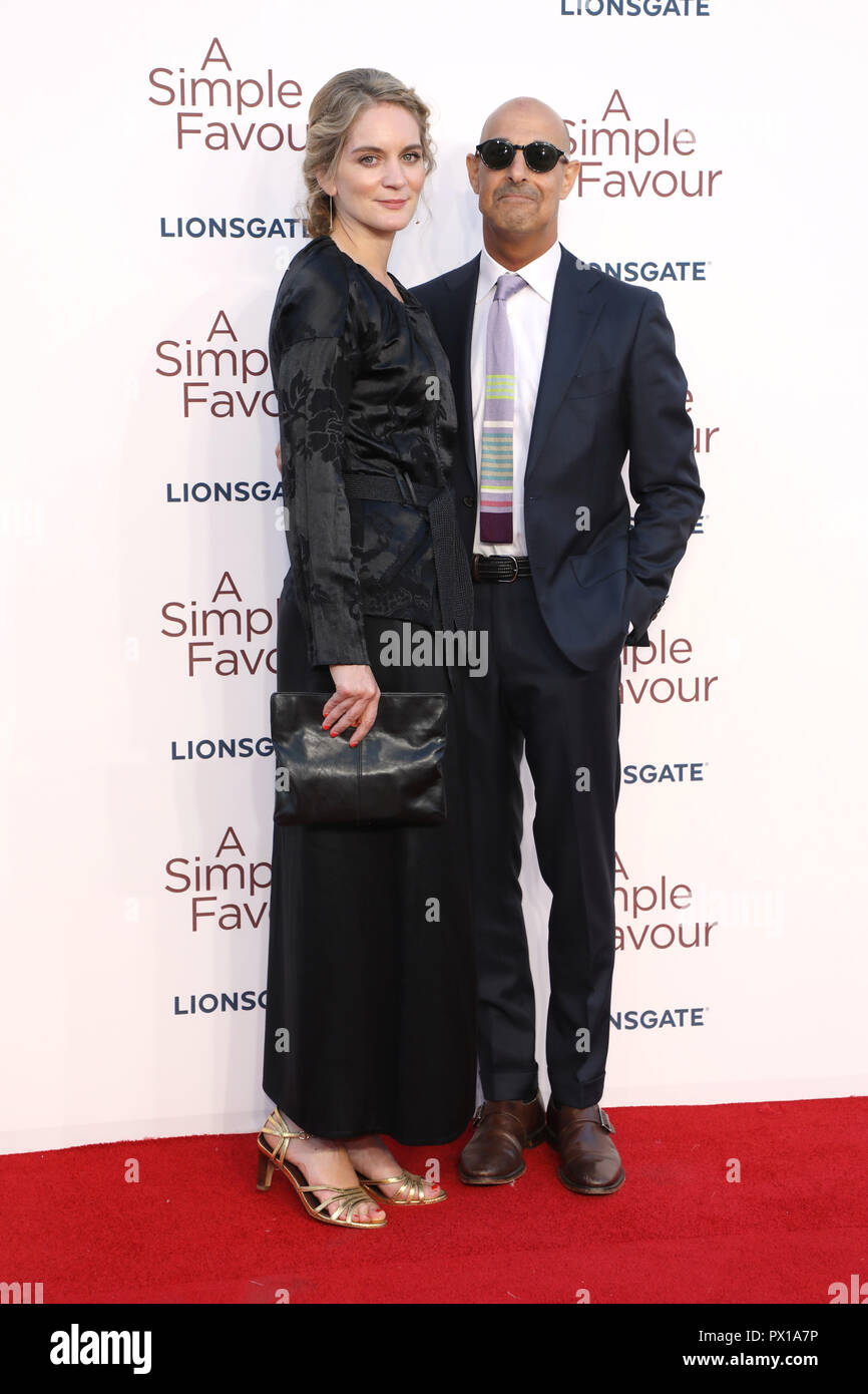 A Simple Favour UK Premiere held at the BFI - Arrivals Featuring ...