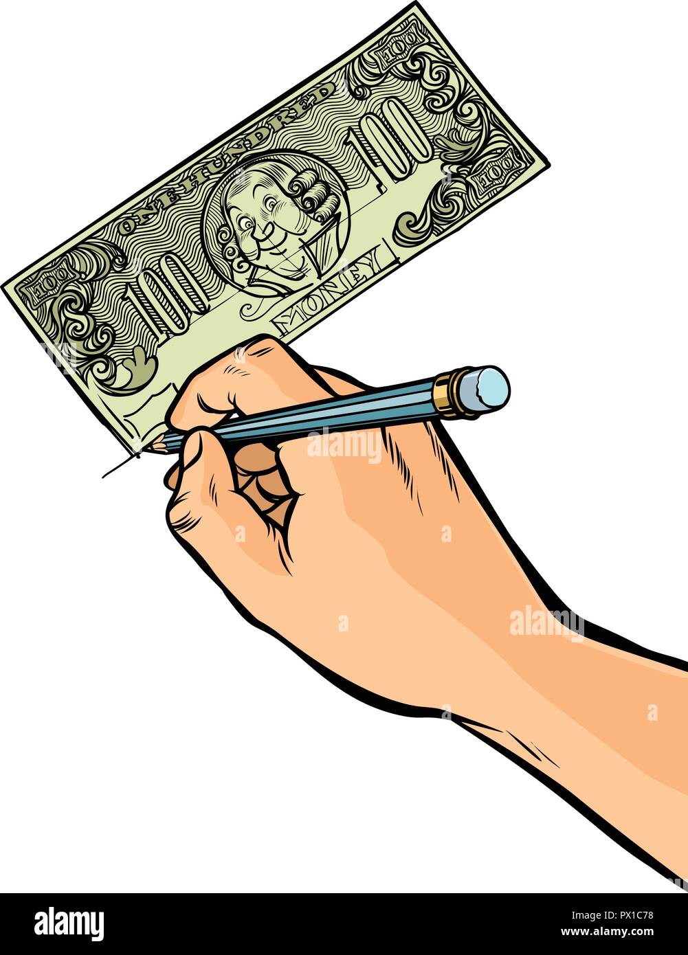 Finance bank cash money Stock Vector Images - Alamy