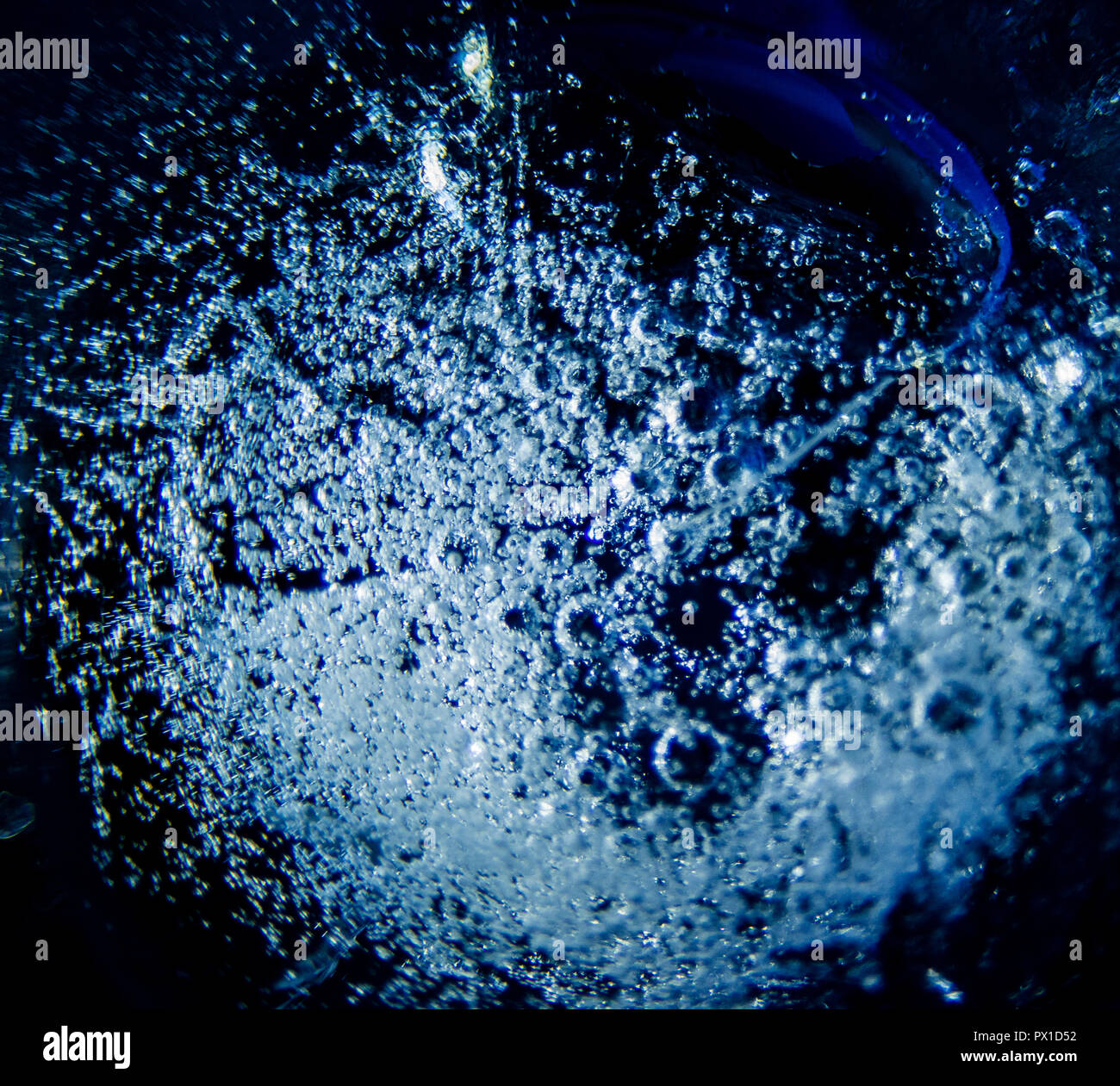 Frosty Bubbles, The Unseen World of a Cool Drink Stock Photo - Alamy