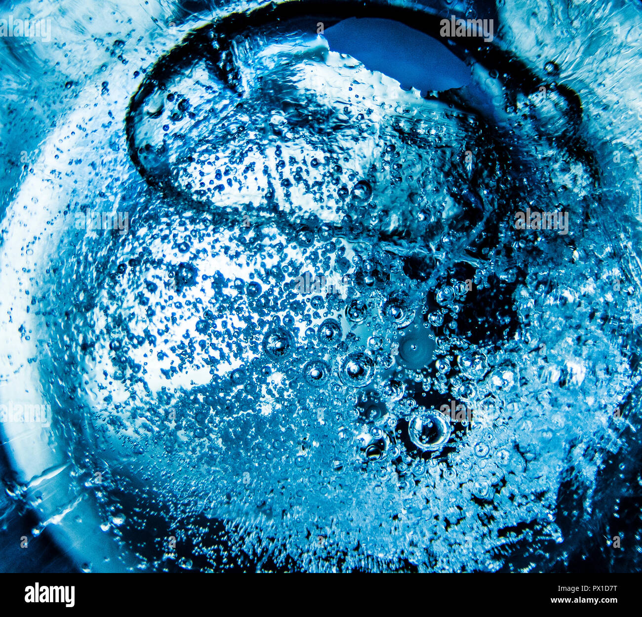 Frosty Bubbles, The Unseen World of a Cool Drink Stock Photo - Alamy