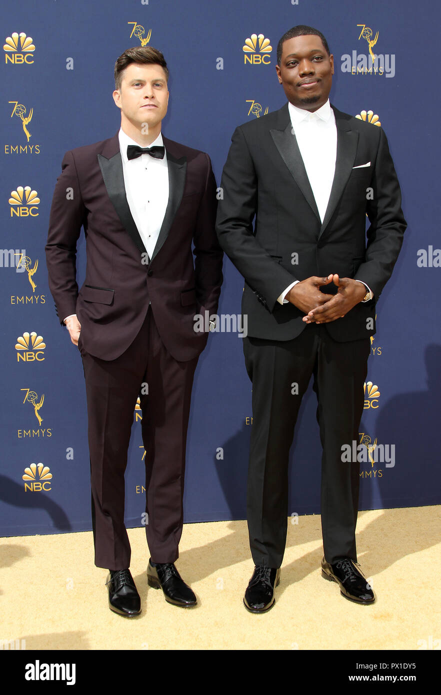 Colin jost and michael che hi-res stock photography and images - Alamy