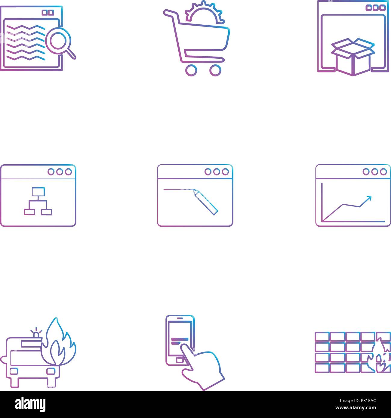 cart ,dropbox ,windows , ui , layout , web , user interface ...