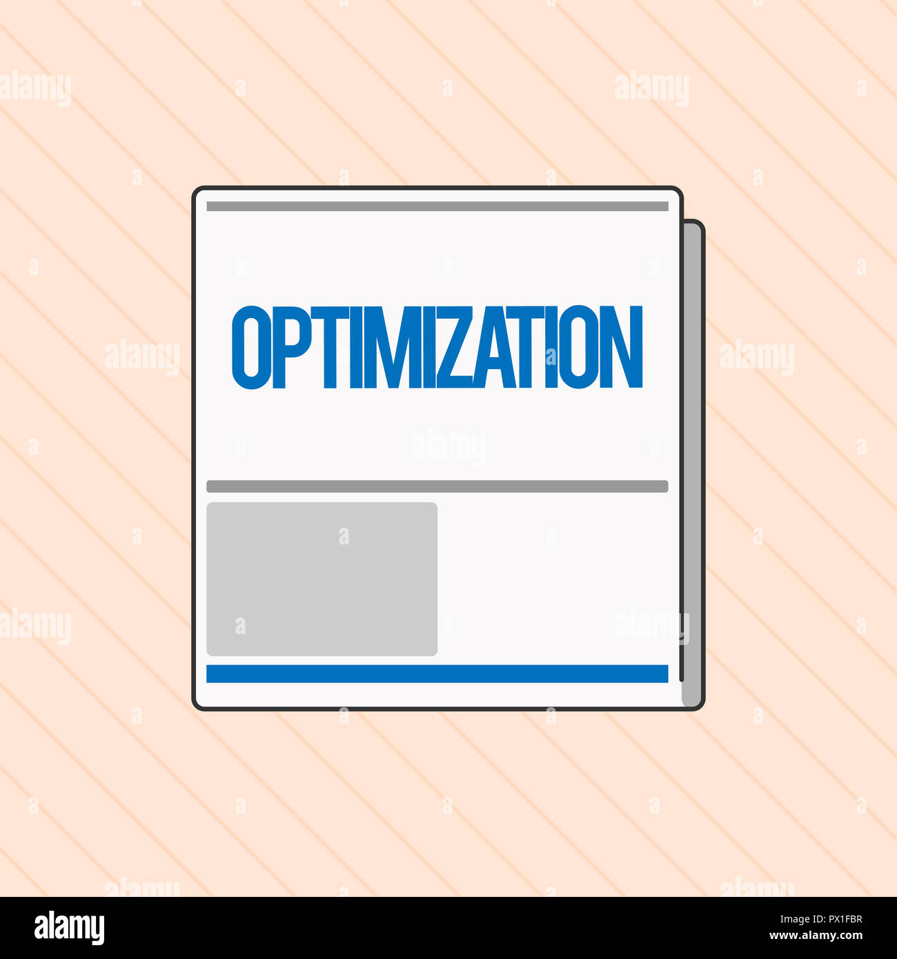 Word Writing Text Optimization Business Concept For Making The Best Or Most Effective Use Of A