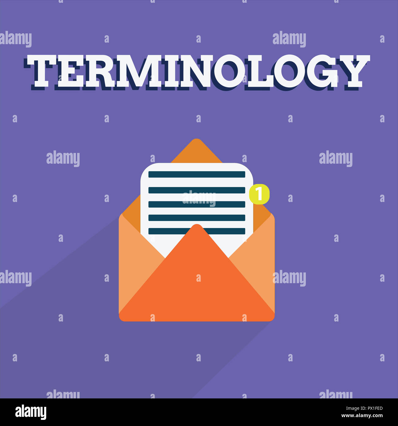 Writing note showing Terminology. Business photo showcasing Terms used ...