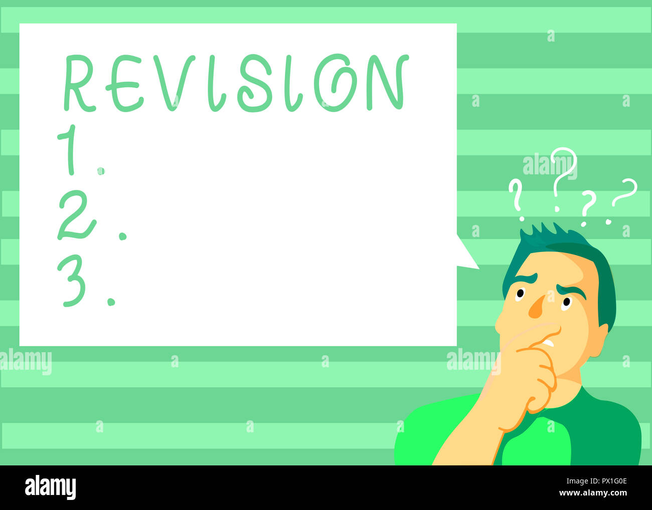 Writing note showing Revision. Business photo showcasing revised ...