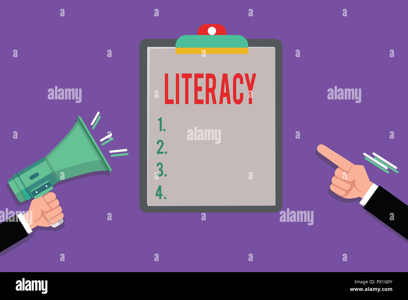 Conceptual hand writing showing Literacy. Business photo showcasing ...