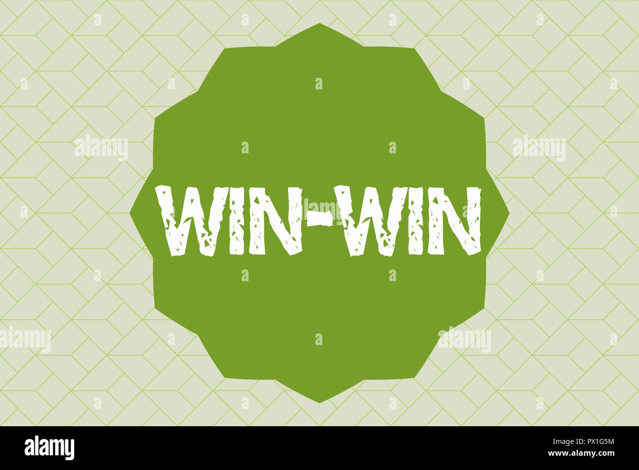 Handwriting text writing Win Win. Concept meaning Strategy for both ...