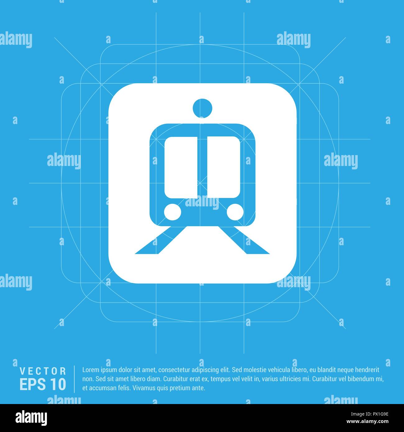 Railroad track icon Stock Vector Image & Art - Alamy