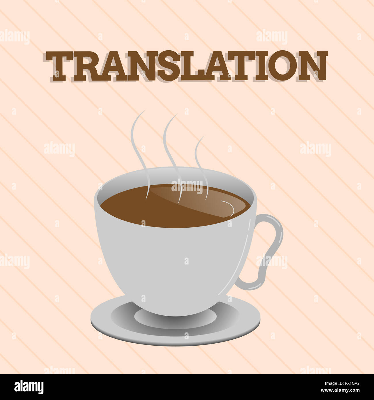 Word writing text Translation. Business concept for Process of ...