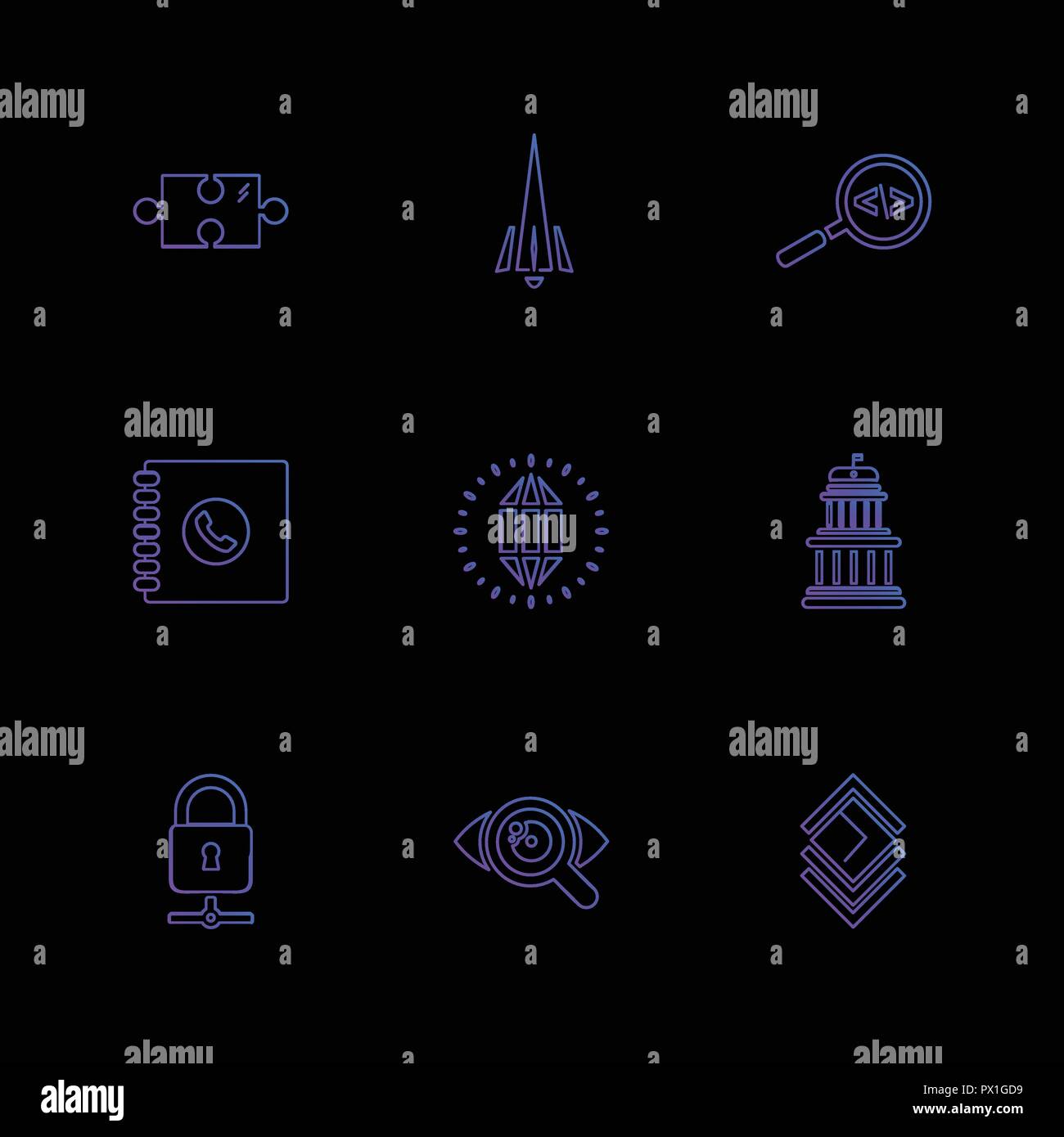 dollar , ecg , search , bugs , technology , communication , money , eye ...