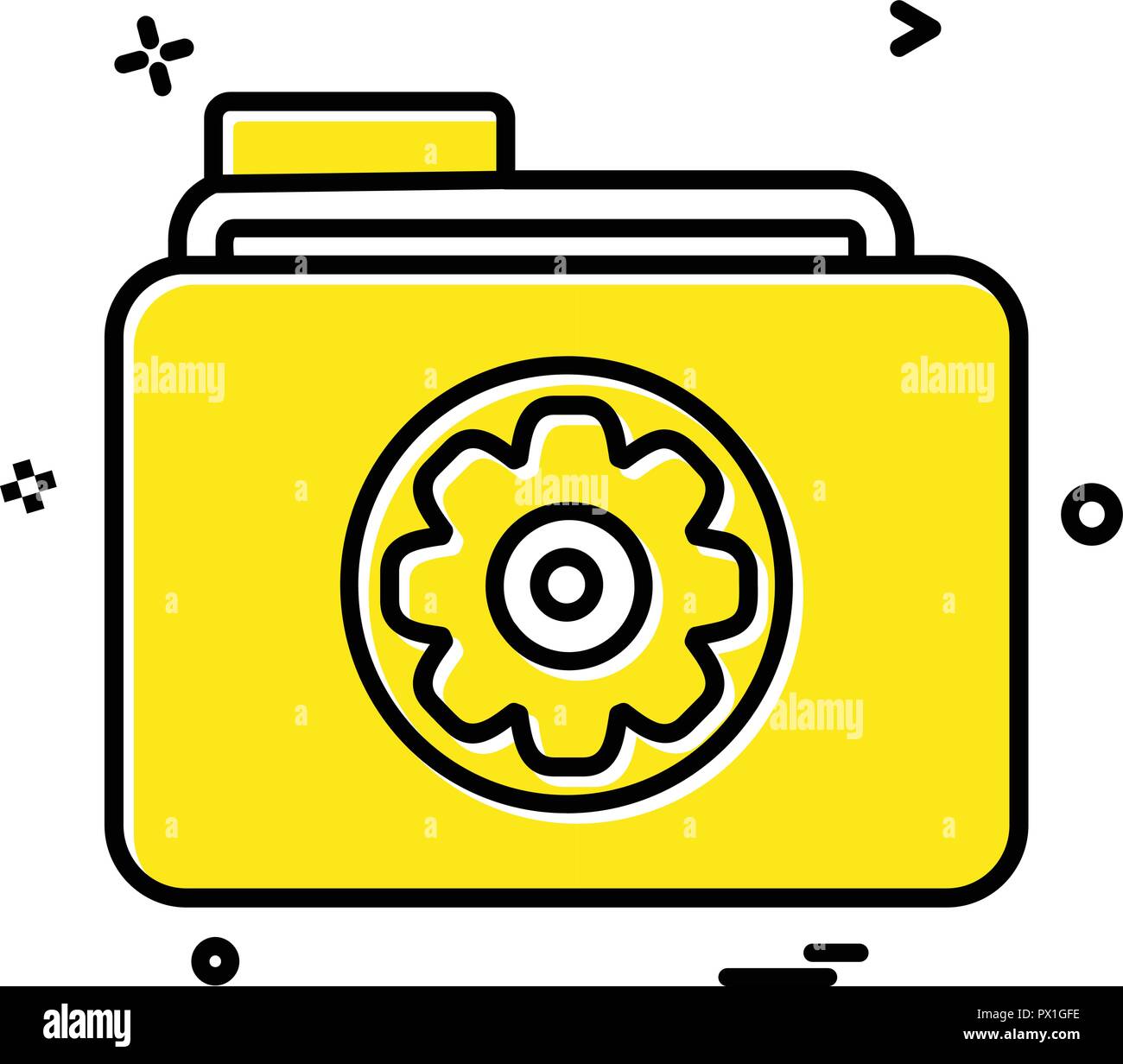 Setting gear icon design vector Stock Vector Image & Art - Alamy