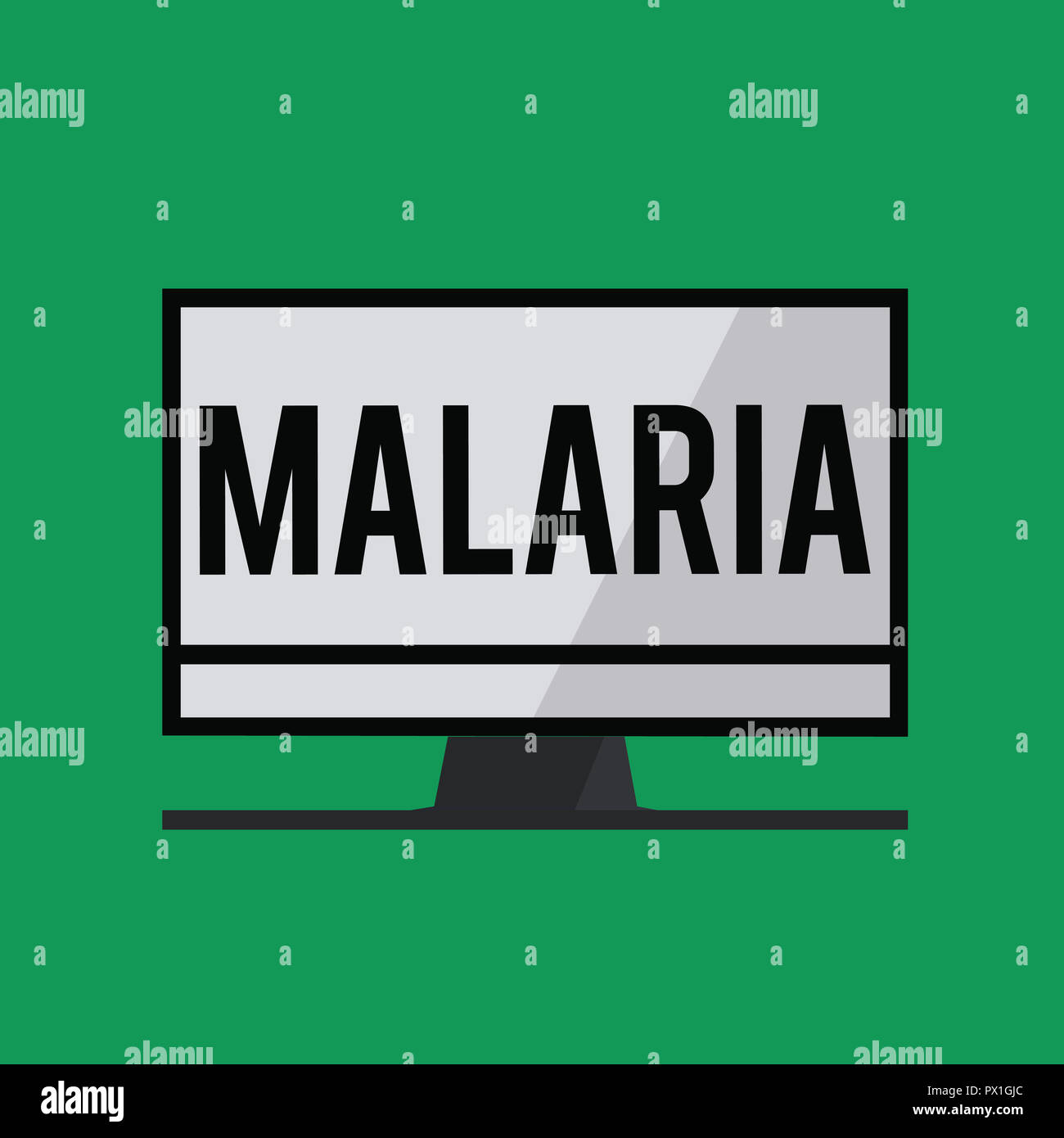 Writing note showing Malaria. Business photo showcasing Life ...