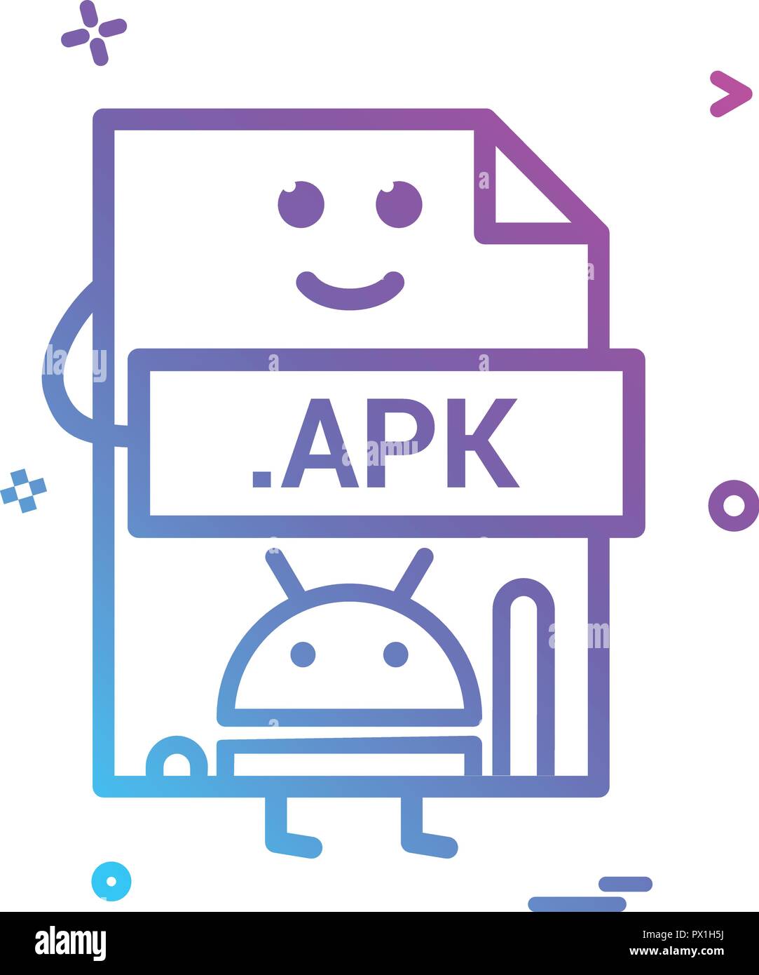 Apk format Stock Vector Images - Alamy