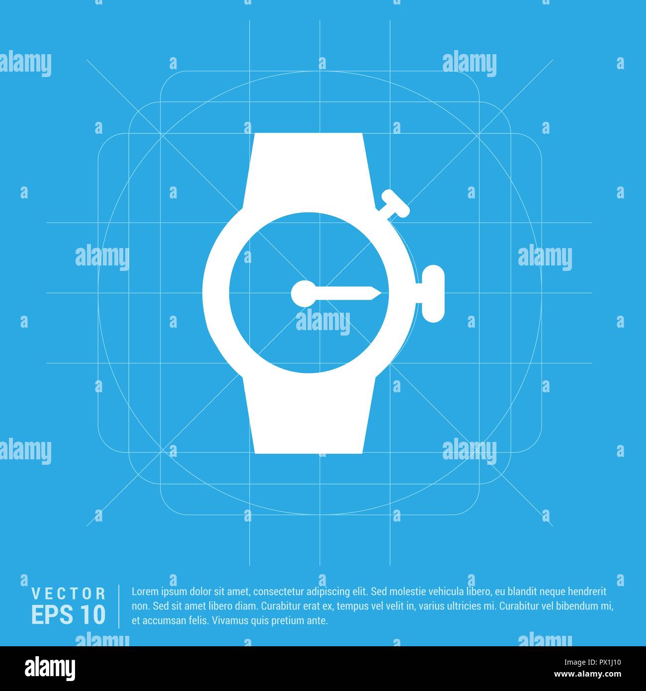 Wrist Watch Icon Stock Vector Image & Art - Alamy