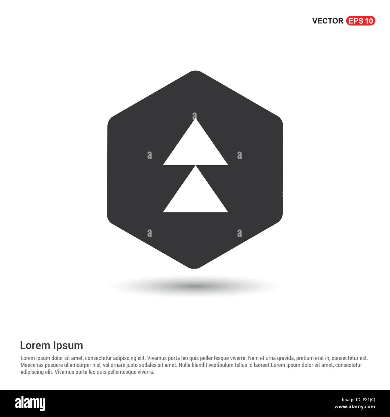 Upper Arrow Icon Stock Vector Image & Art - Alamy