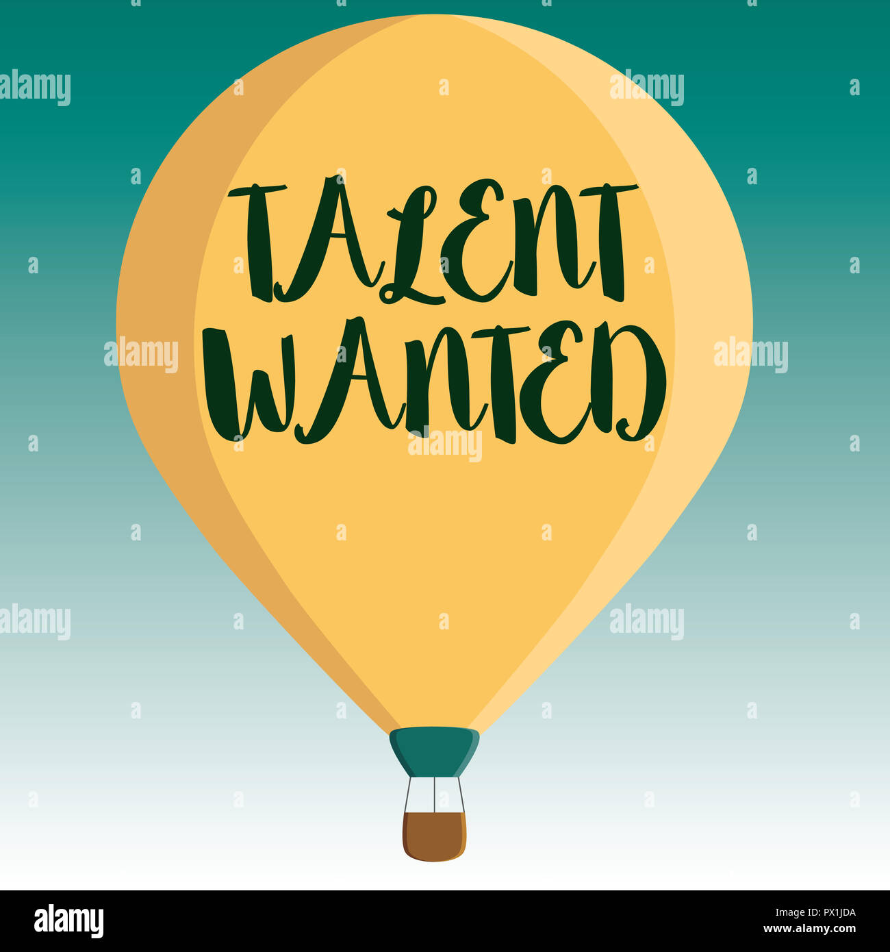 Handwriting text Talent Wanted. Concept meaning Hiring for specific ...