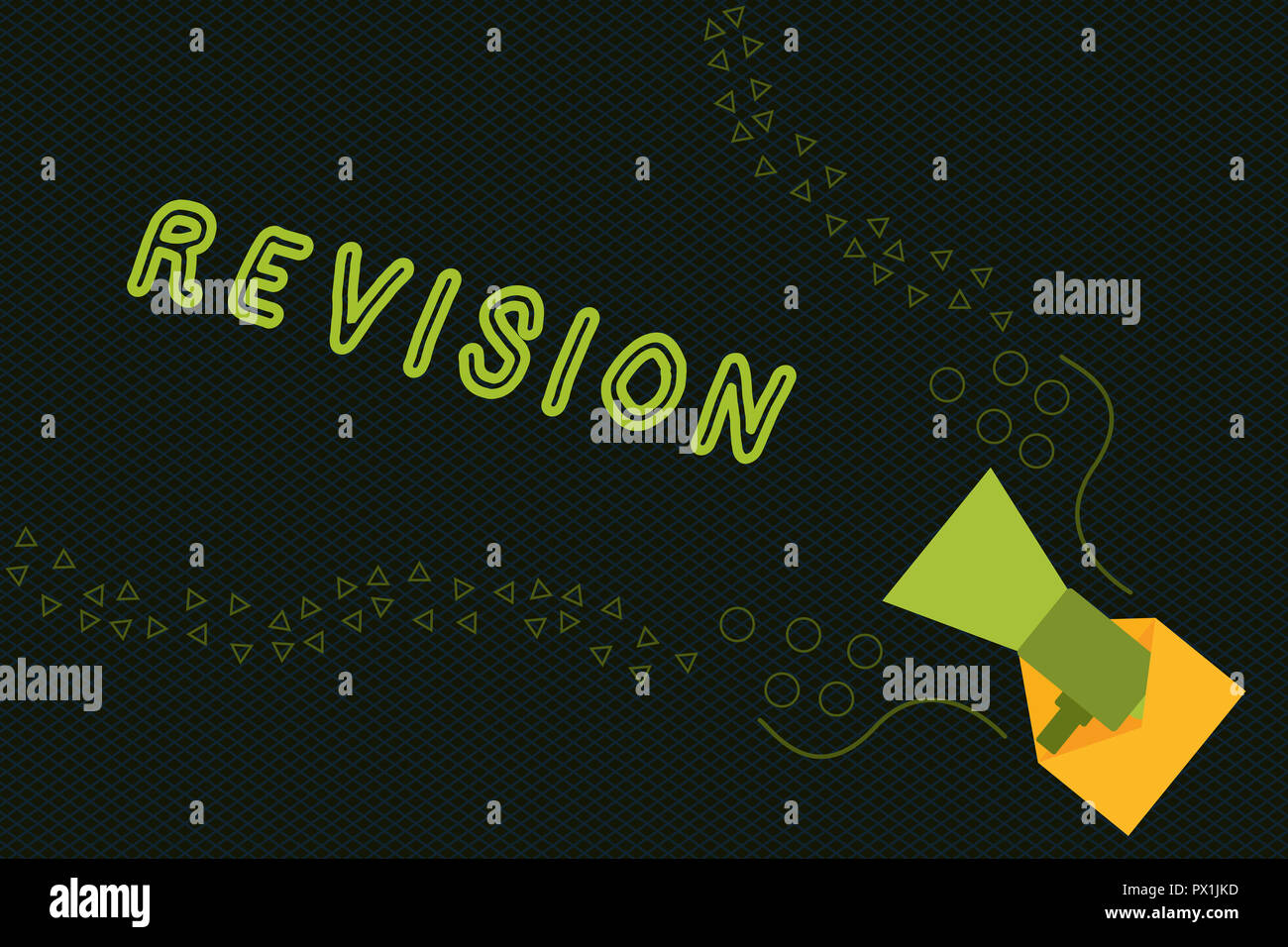 Writing note showing Revision. Business photo showcasing revised ...