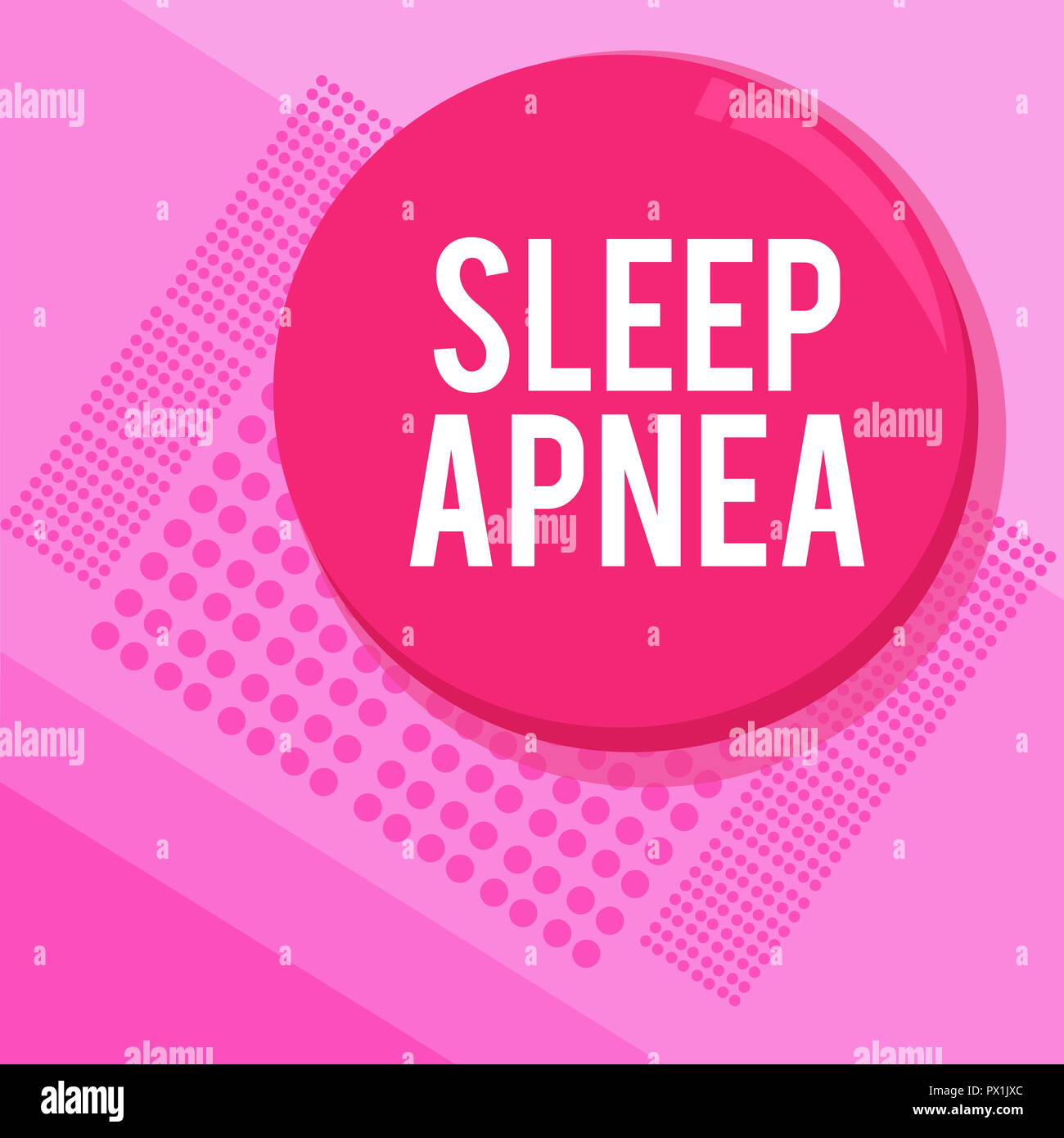Word writing text Sleep Apnea. Business concept for The temporary ...