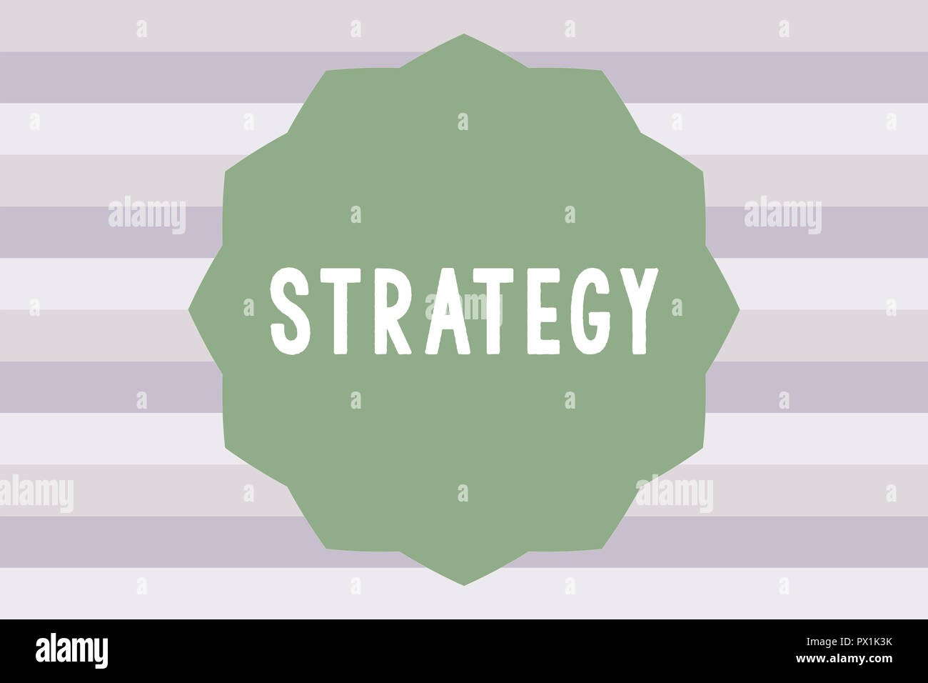Text sign showing Strategy. Conceptual photo plan of action designed to ...