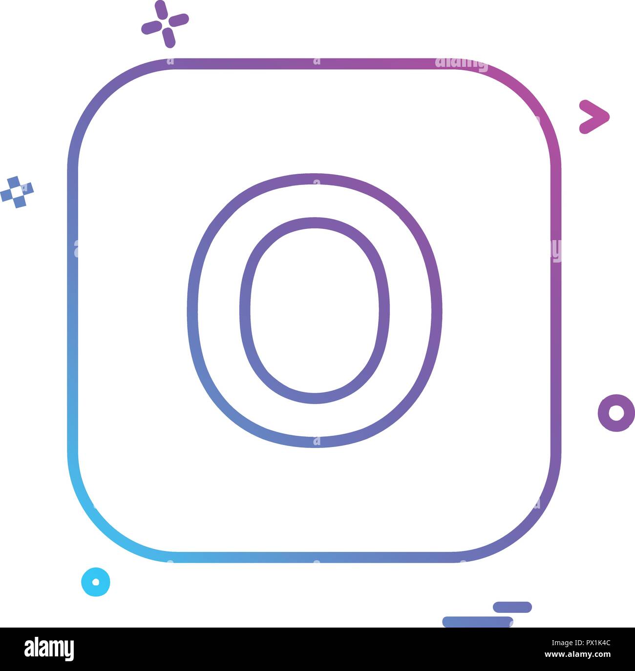 English Alphabets icon design vector Stock Vector Image & Art - Alamy