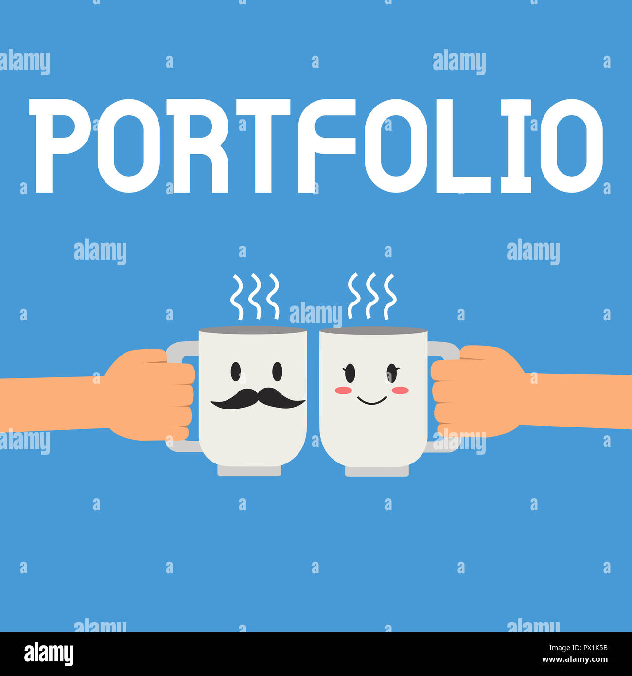 Writing note showing Portfolio. Business photo showcasing Examples of ...