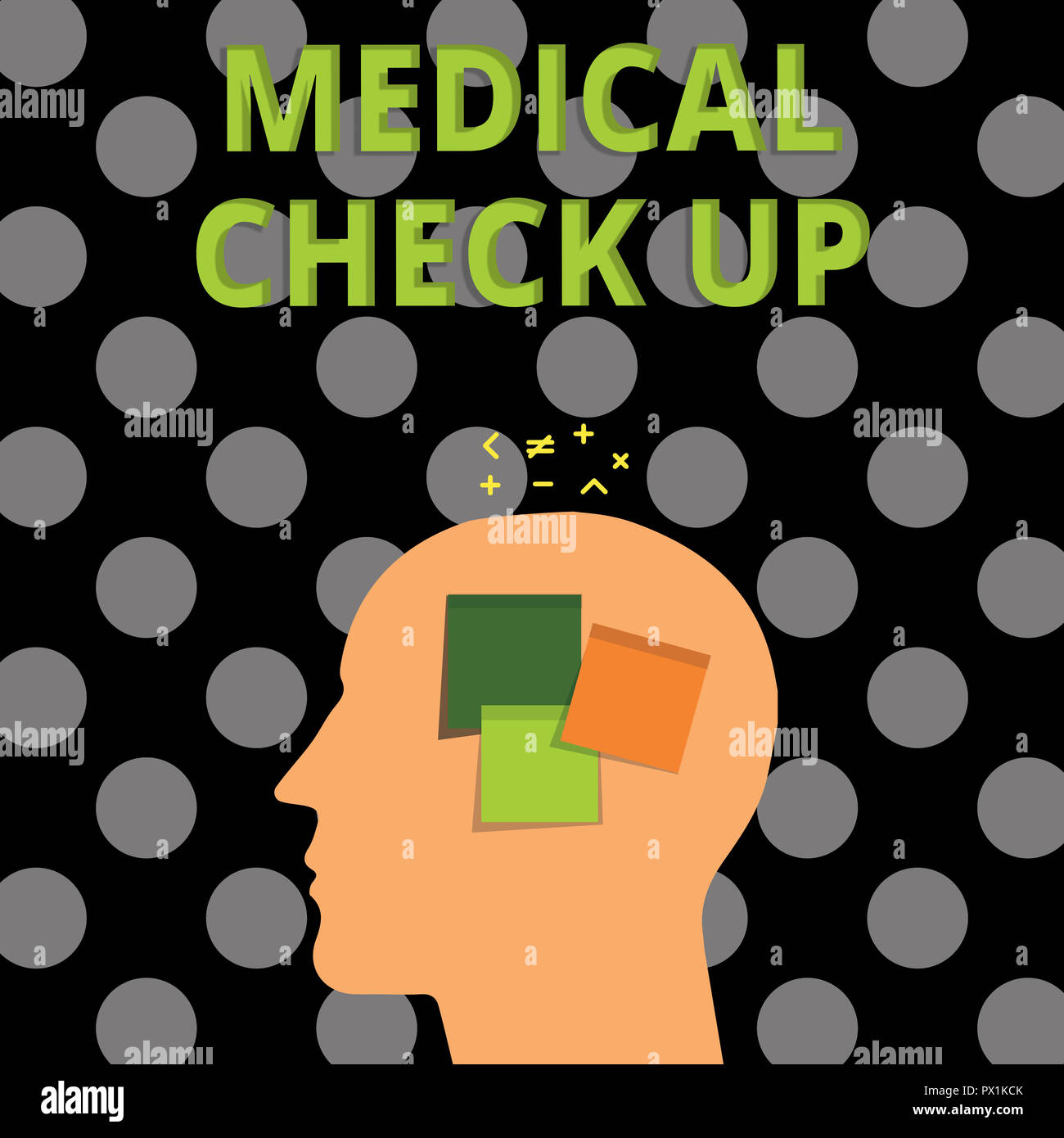 Handwriting text Medical Check Up. Concept meaning Thorough physical ...