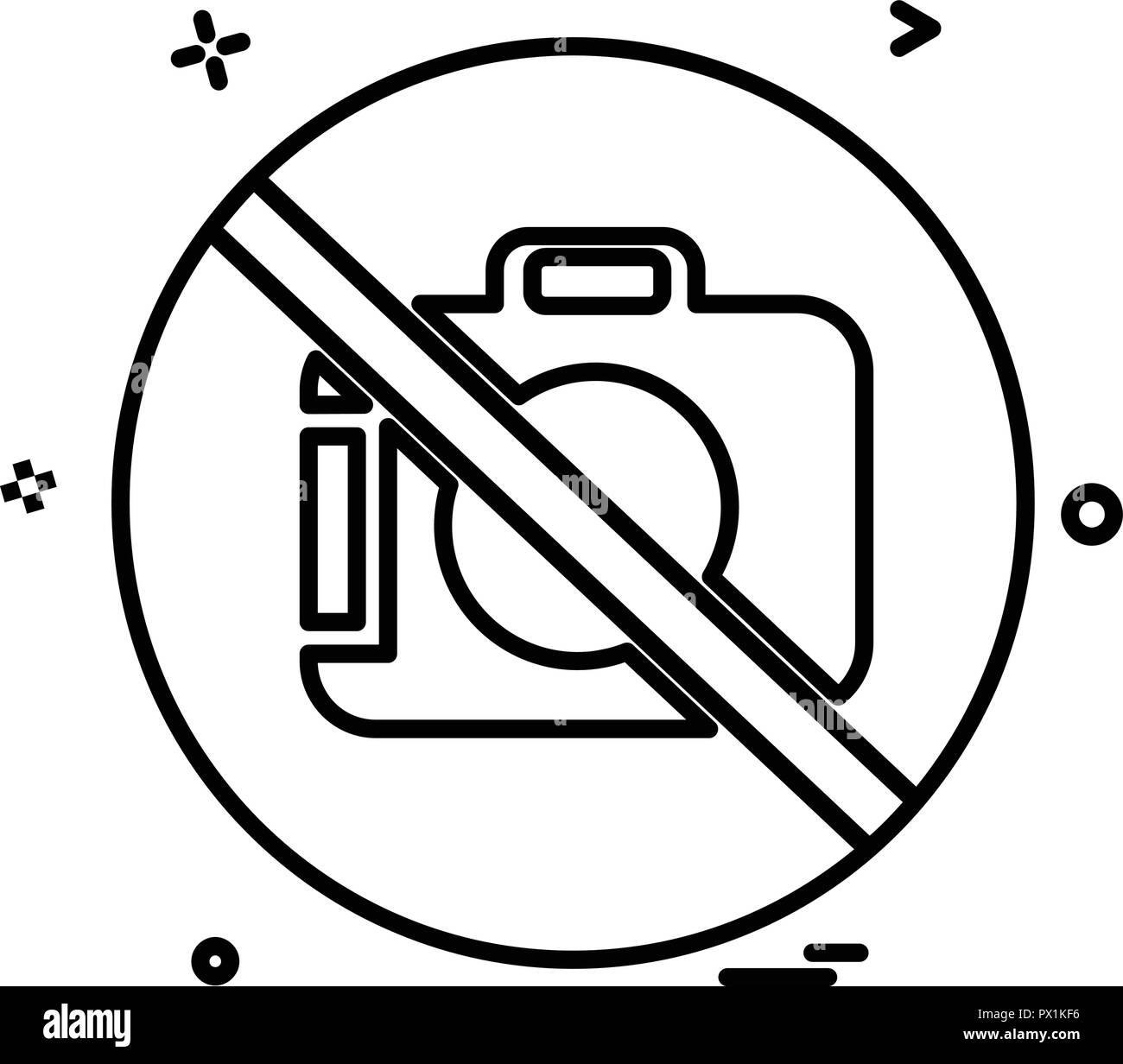 Ban no flash photography Black and White Stock Photos & Images - Alamy