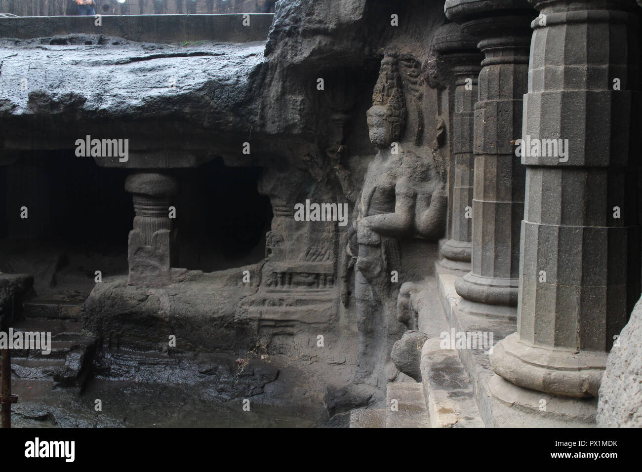 The wonder of Kailasa of Ellora caves, the rock-cut monolithic temple ...