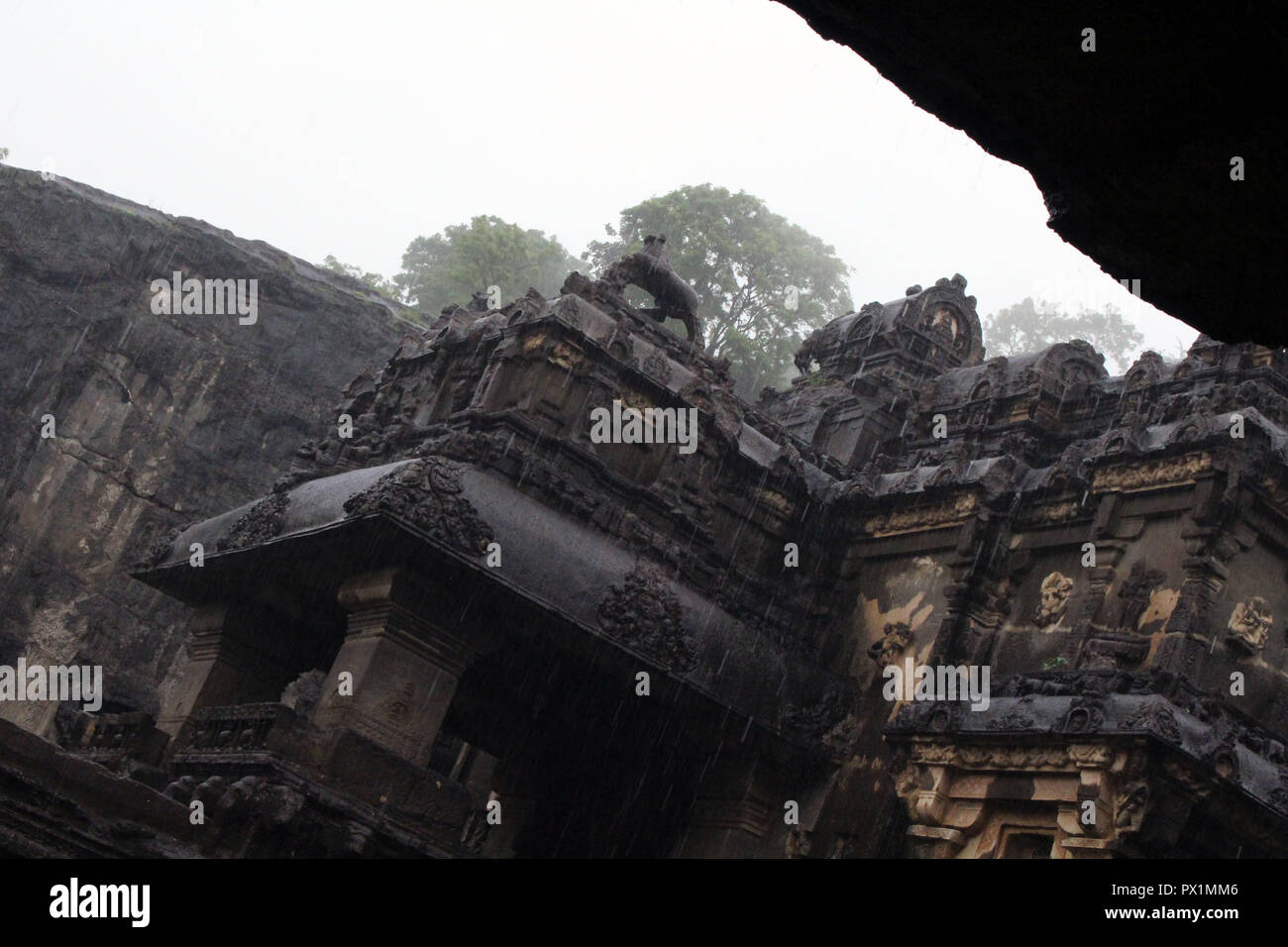 The unbeliavable details of Kailasa Temple of Ellora caves, the rock ...