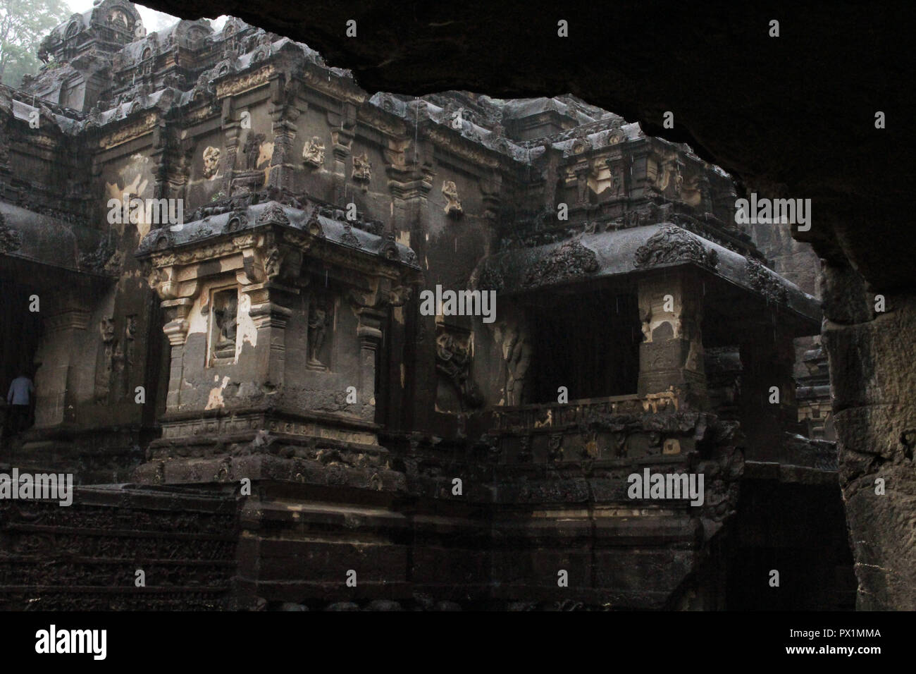 The unbeliavable details of Kailasa Temple of Ellora caves, the rock ...