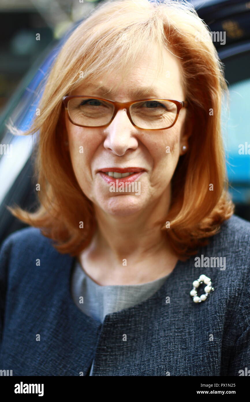 Baroness Morris of Bolton pictured in Charlotte street , London on 18th ...