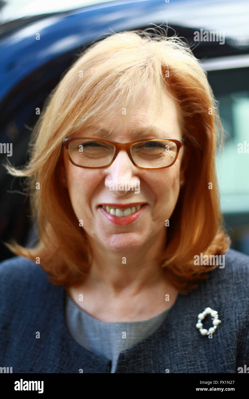 Baroness Morris of Bolton pictured in Charlotte street , London on 18th ...