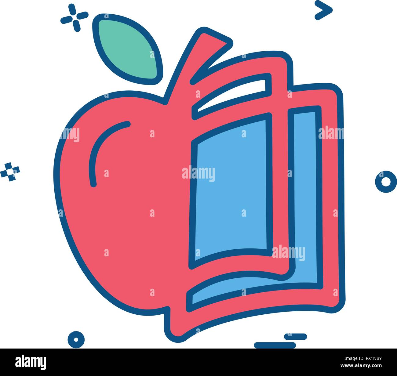Apple icon design vector Stock Vector Image & Art - Alamy