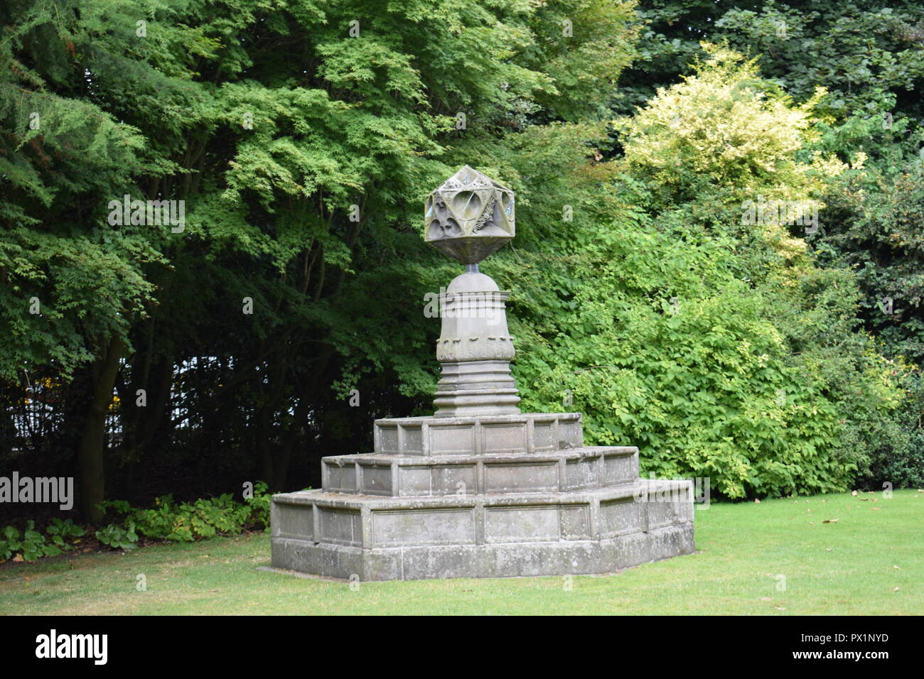 The queens Garden, Holyrood Stock Photo - Alamy