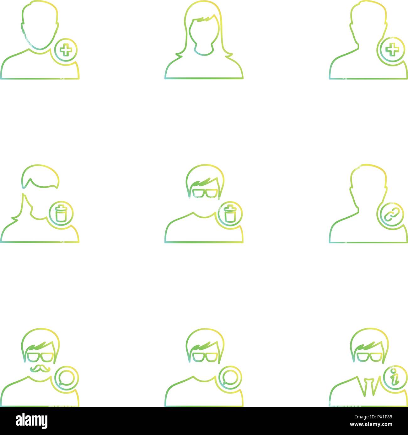 Ladies and gents Stock Vector Images - Alamy