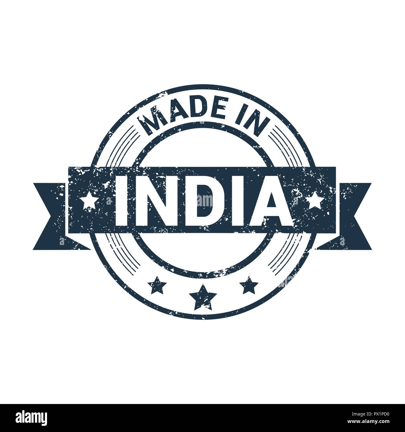 India stamp design vector Stock Vector Image & Art - Alamy