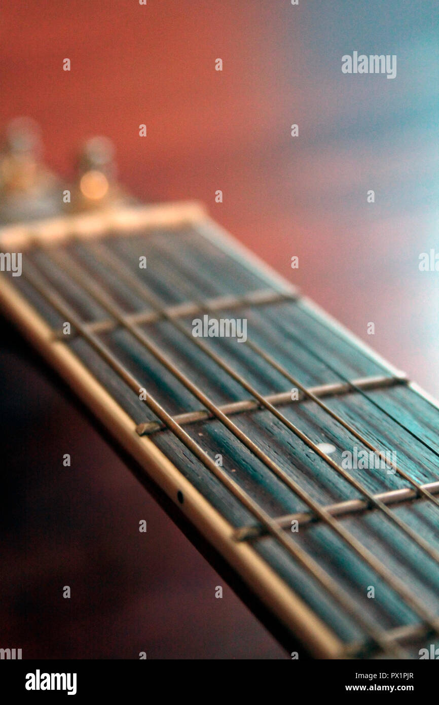 Guitar bridge hi-res stock photography and images - Alamy