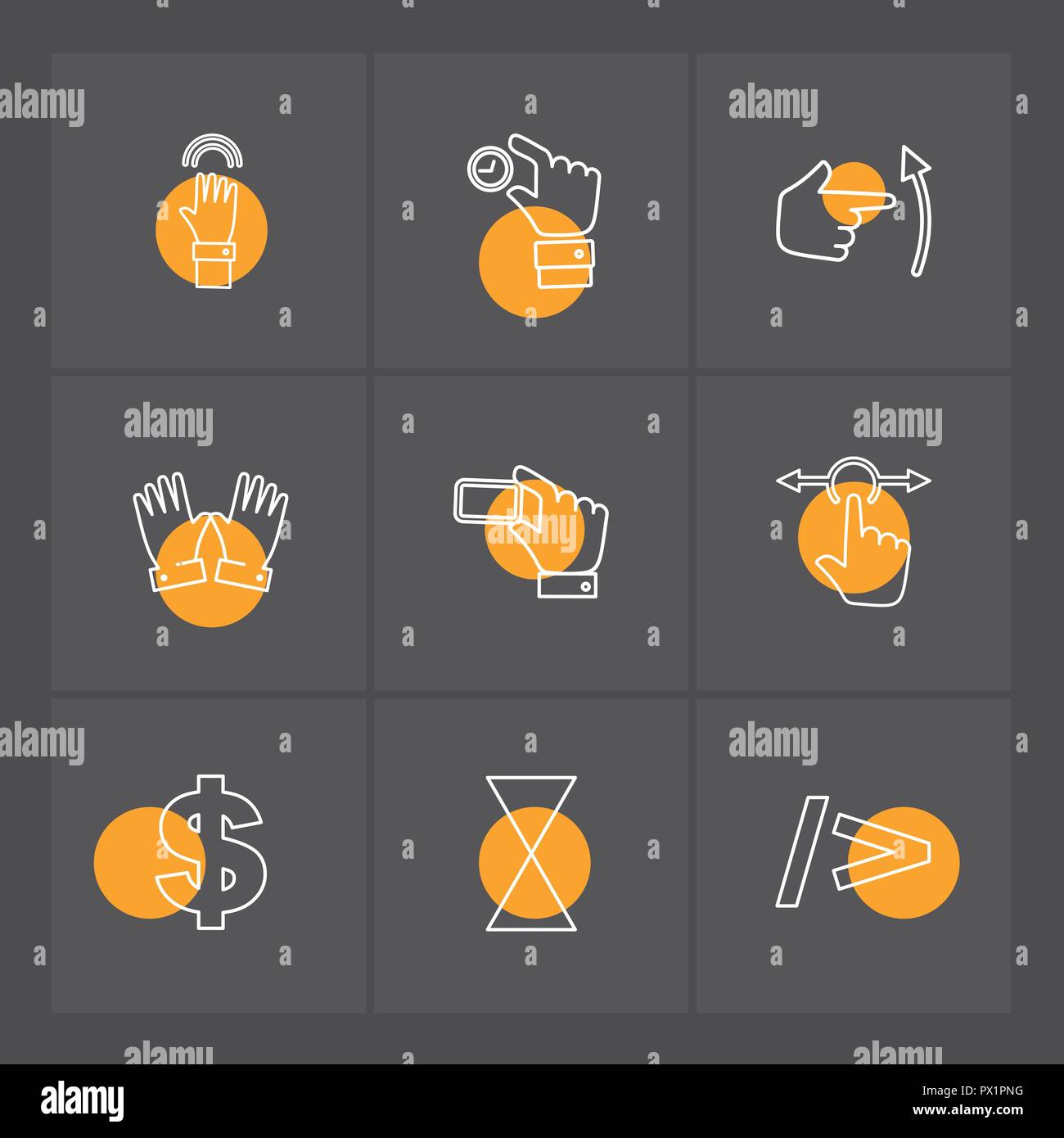 hands , pointer , arrows , directions , signs , ui , user interface ...