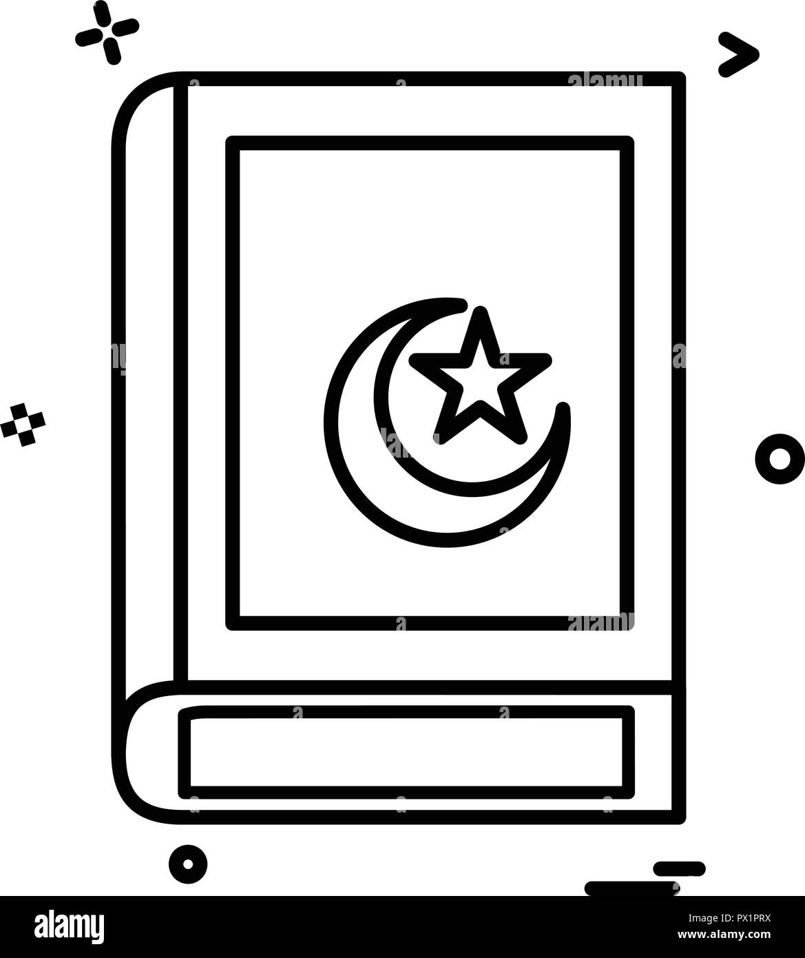 Holy Quran icon design vector Stock Vector Image & Art - Alamy
