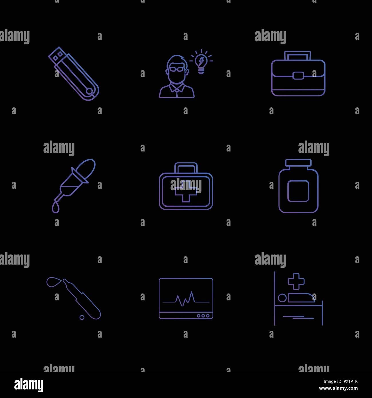 usb , flash , breifcase , dropper, medical , medicine , jar , dropper ...