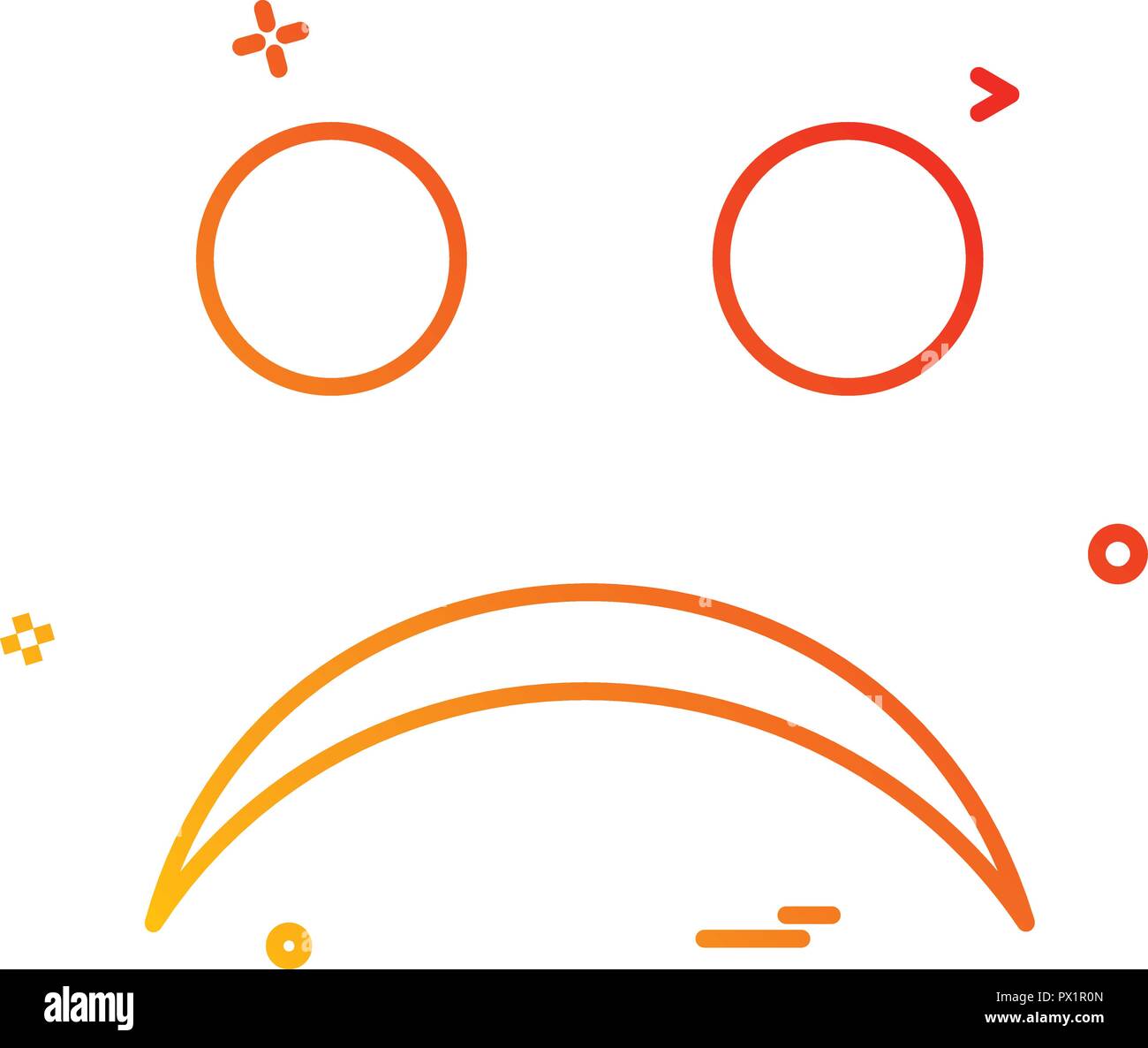 Angry emoji icon design vector Stock Vector Image & Art - Alamy