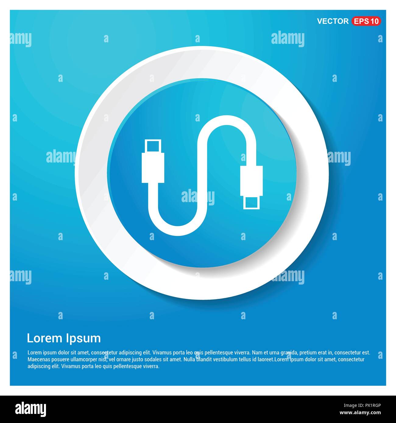 USB Cable Icon Stock Vector Image & Art - Alamy