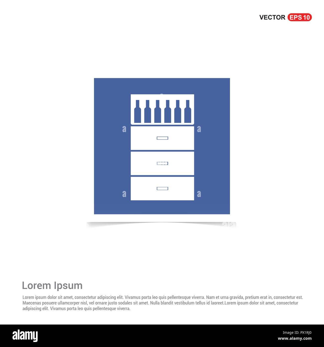 Night club alcohol bottles Cut Out Stock Images & Pictures - Alamy