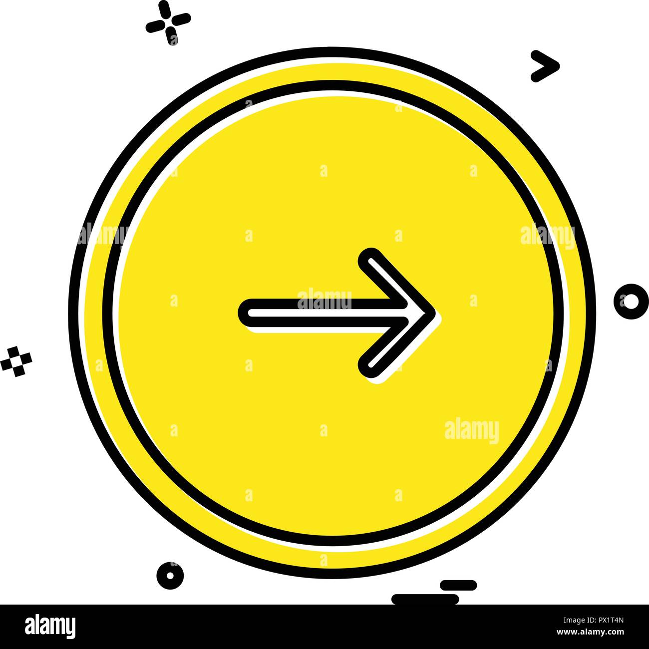 Next button icon design vector Stock Vector Image & Art - Alamy